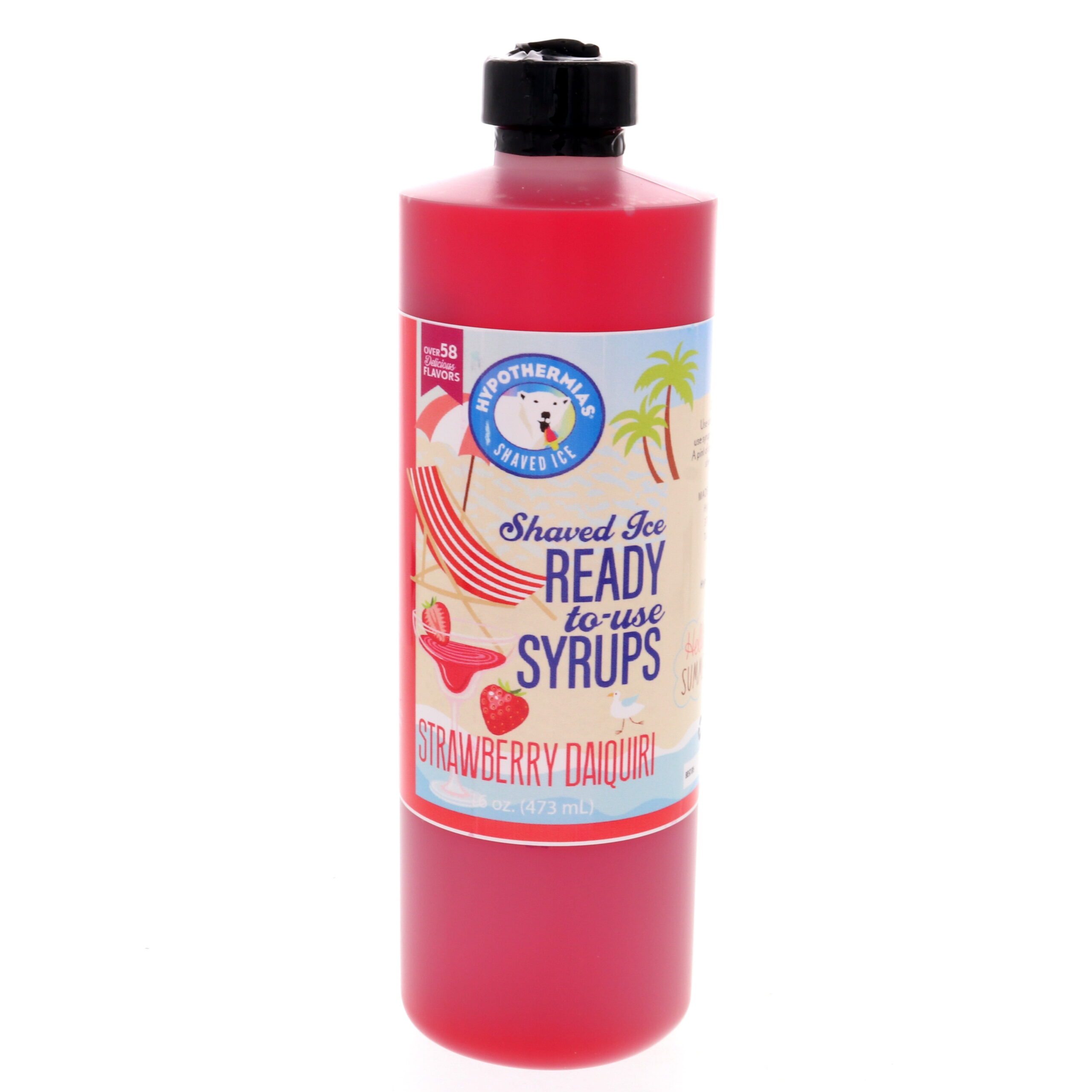 Hypothermias STRAWBERRY DAIQUIRI Pint Handcrafted Hawaiian Snow Cones ...